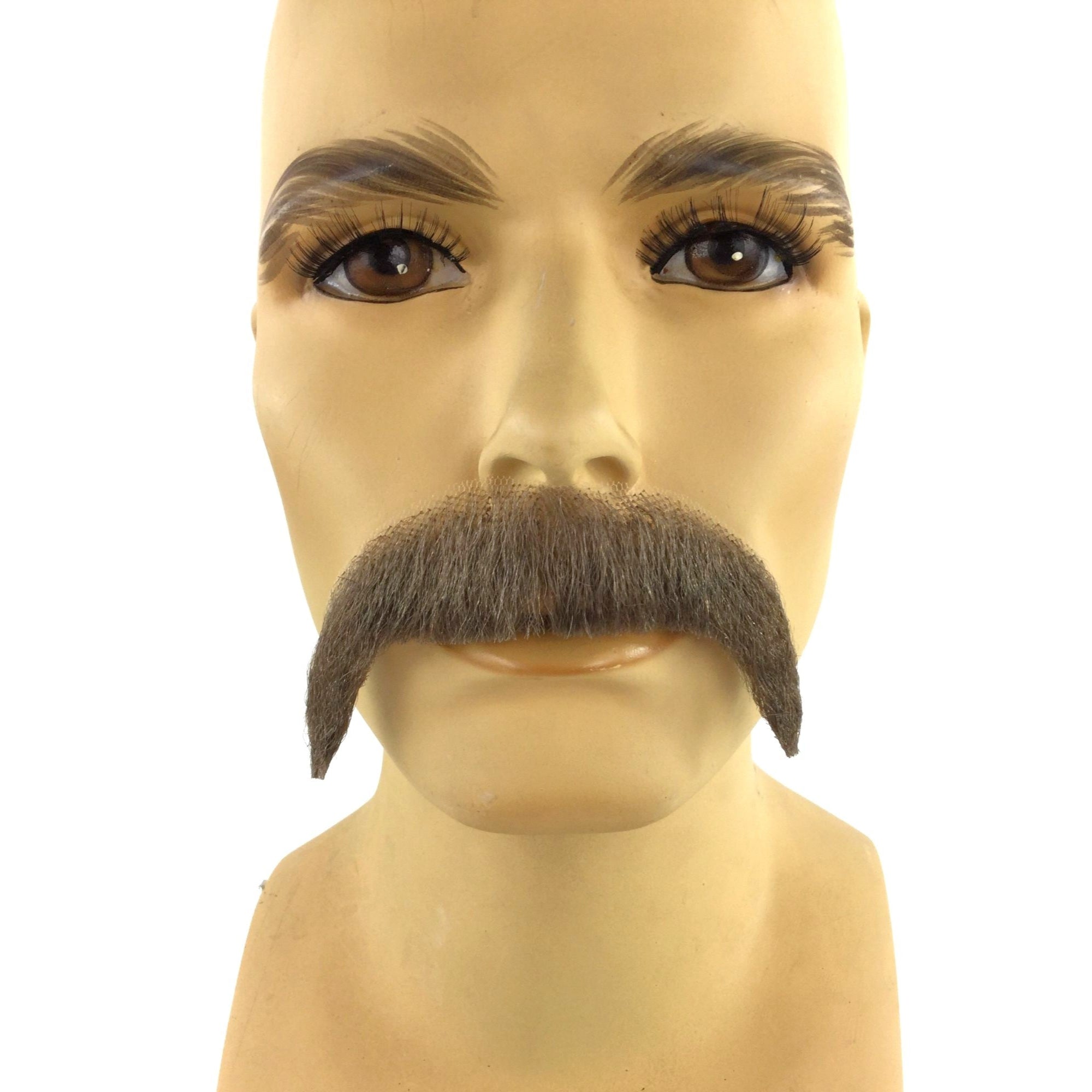 Theatrical Quality Full Rounded Premium Mustache – Funtasy Wigs