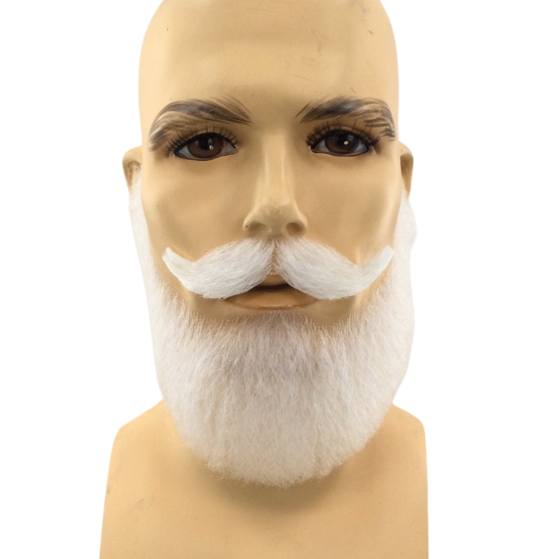 Santa Claus Beard & Mustache Modern Set – Funtasy Wigs